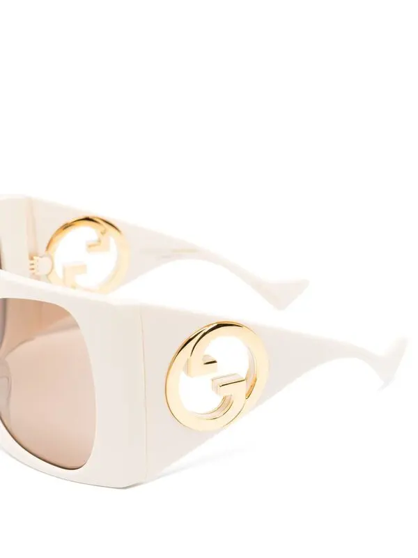 Gucci Interlocking G Square-frame Sunglasses