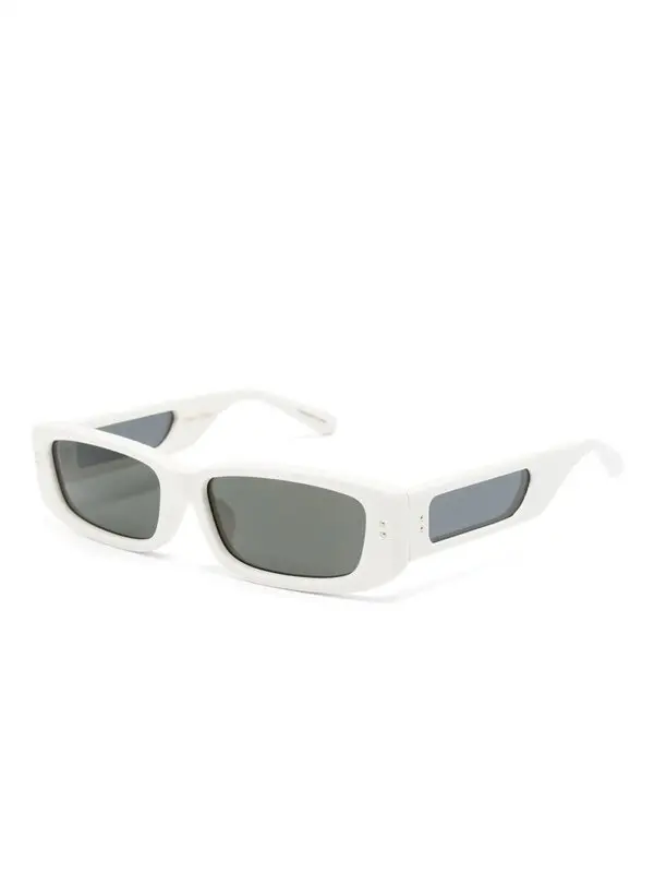 Linda Farrow Rectangle-frame Sunglasses