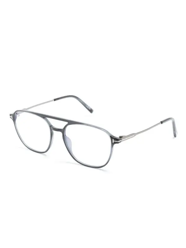 TOM FORD Pilot-frame Acetate Eyeglasses