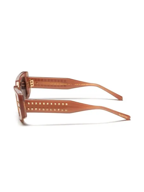 Valentino Garavani Rockstud Embellished Sunglasses