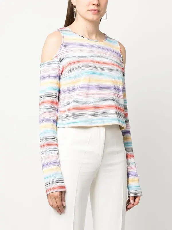 Missoni Stripe-print Knitted Top