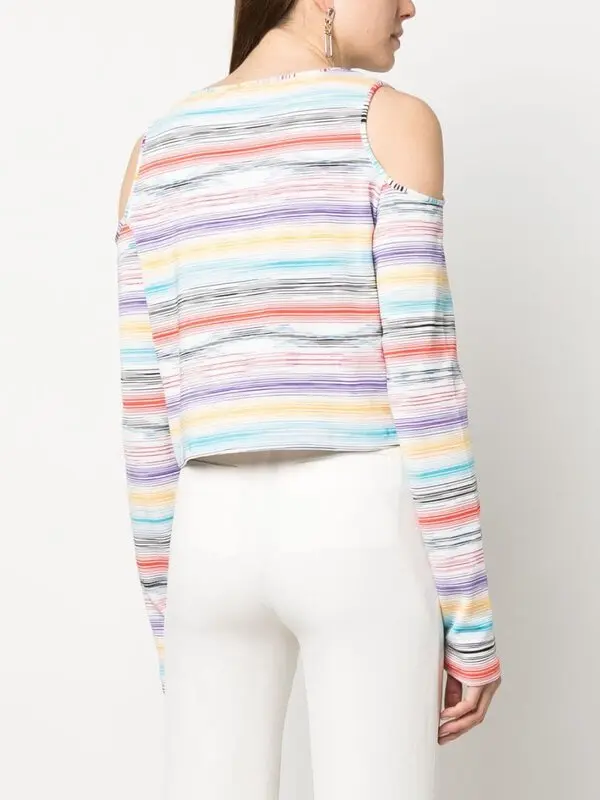 Missoni Stripe-print Knitted Top