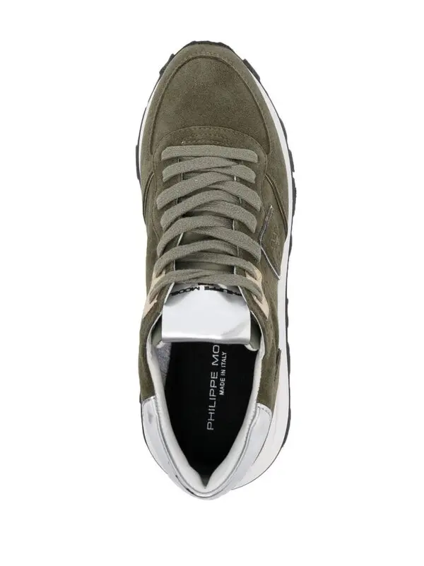 Philippe Model Tropez Haute Low-top Sneakers - Green