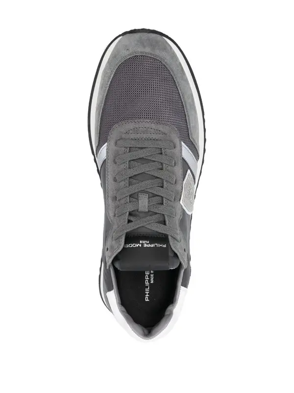 Philippe Model Tropez 2.1 Lace-up Sneakers - Grey