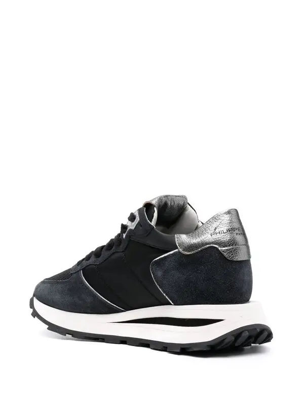Philippe Model Trpx Panelled Low-top Sneakers - Black