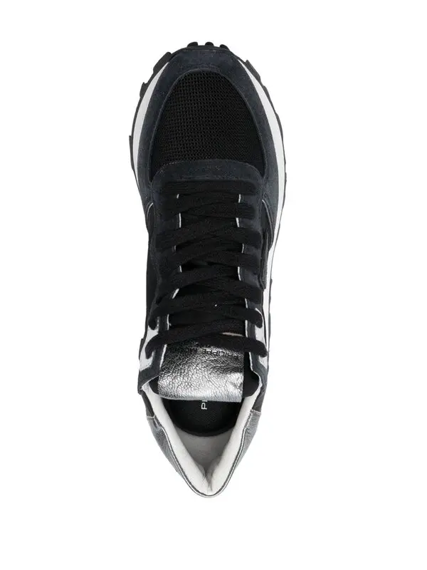 Philippe Model Trpx Panelled Low-top Sneakers - Black