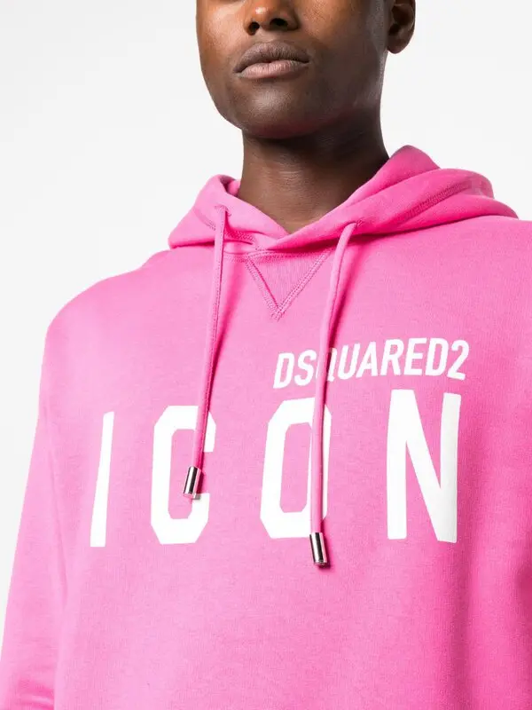 Dsquared2 Icon-print Cotton Hoodie