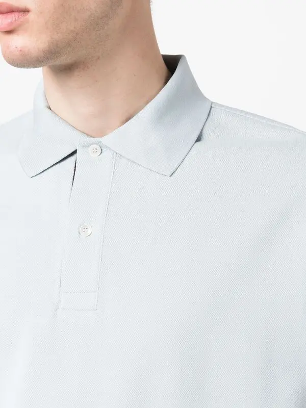 Paul Smith Cotton Polo Shirt - Blue