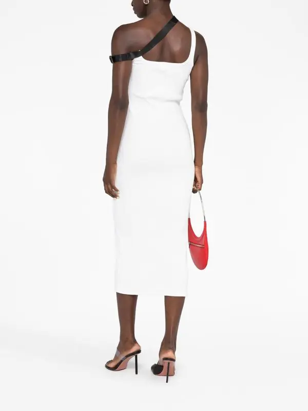 COURREGES Strap-detail Midi Dress