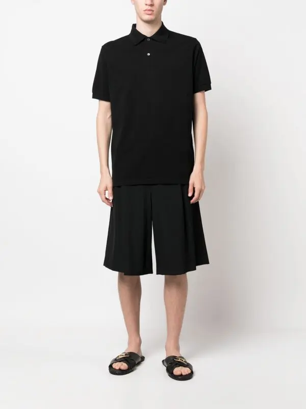 Paul Smith Cotton Polo Shirt - Black