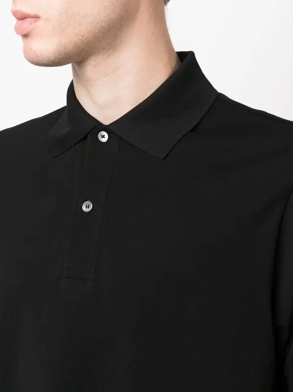 Paul Smith Cotton Polo Shirt - Black
