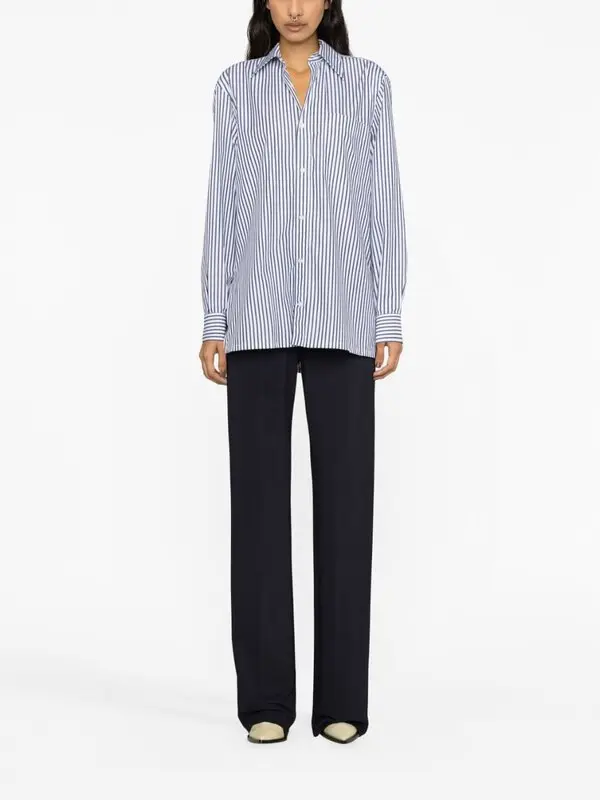 10 CORSO COMO Striped Cotton Shirt