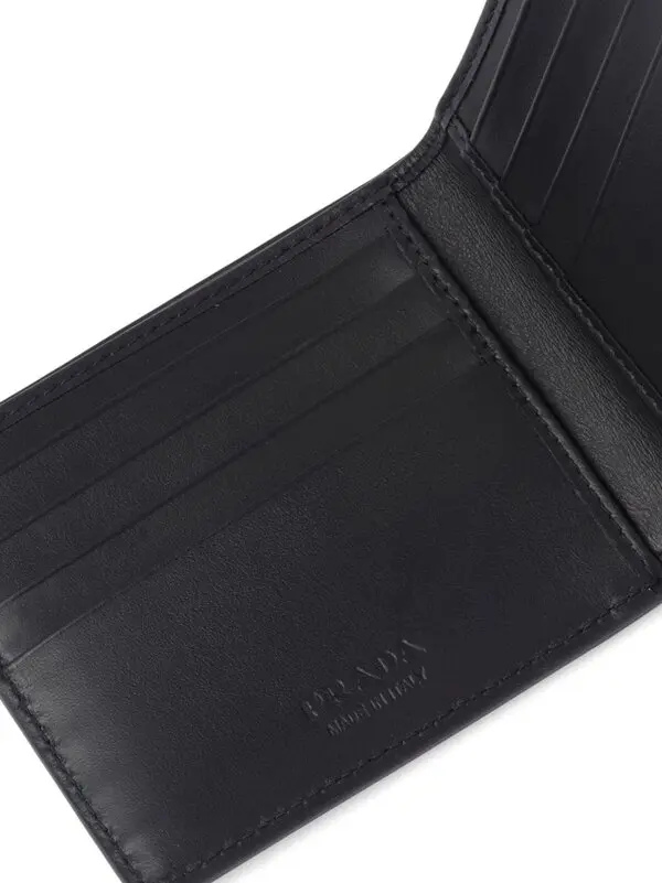 Prada Croc-effect Leather Wallet
