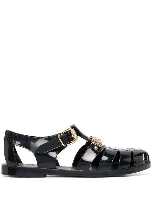 Moschino Logo-plaque Sandals