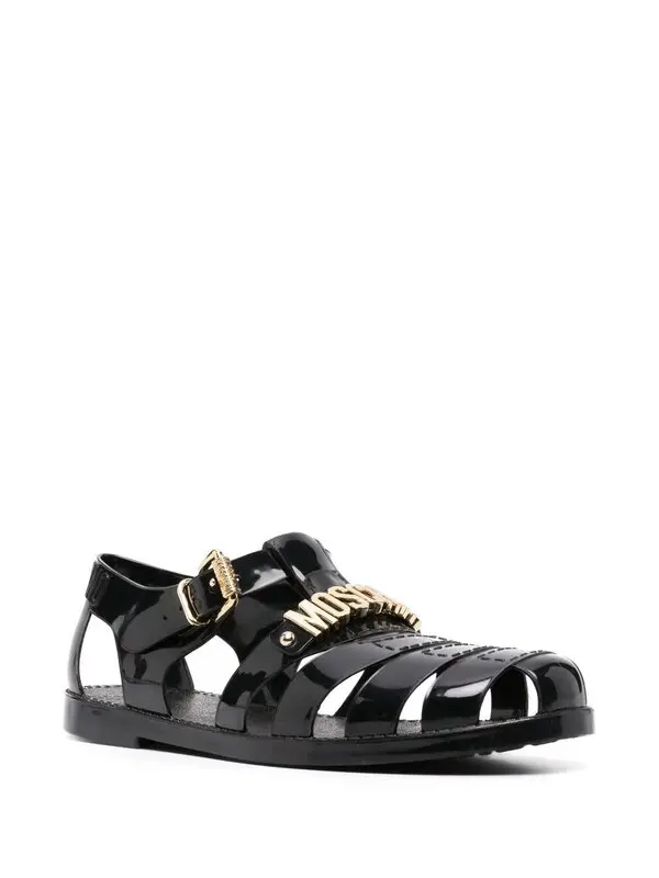Moschino Logo-plaque Sandals