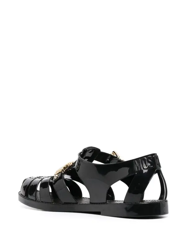 Moschino Logo-plaque Sandals