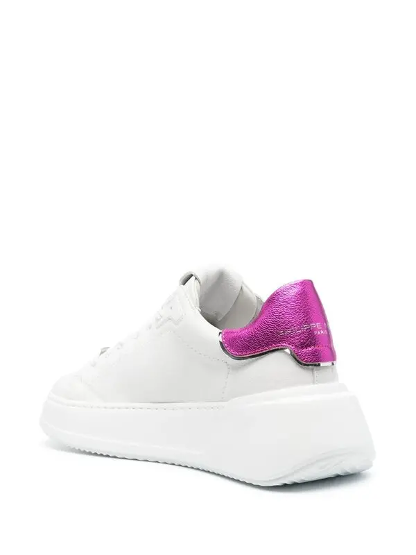 Philippe Model Tres Temple Low-top Sneakers - White