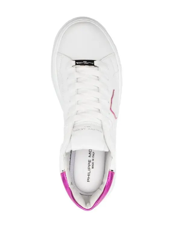 Philippe Model Tres Temple Low-top Sneakers - White
