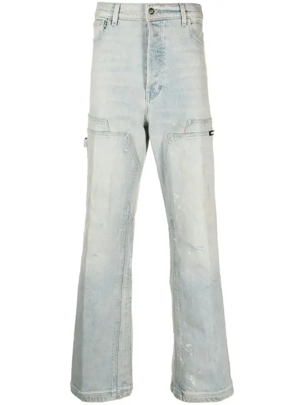 NAHMIAS Straight-leg Panelled Jeans