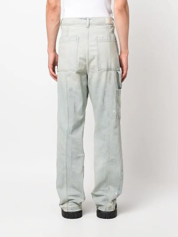 NAHMIAS Straight-leg Panelled Jeans