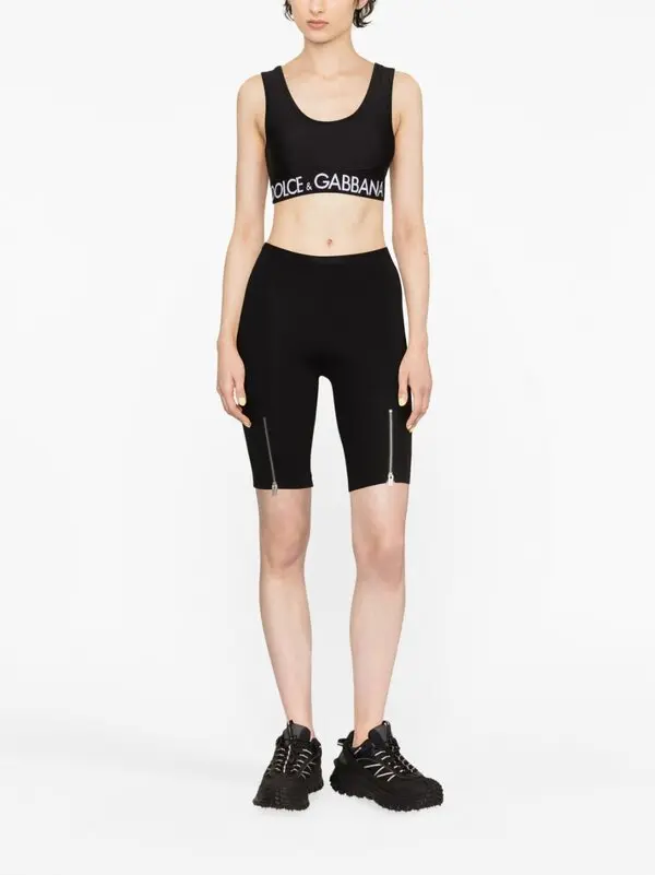 Dolce & Gabbana Logo-underband Sports Bra