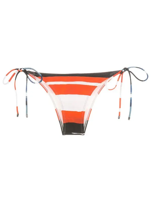 LENNY NIEMEYER Kyoto-print Bikini Bottom - Orange
