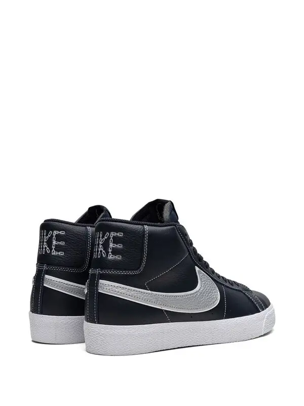 Nike X Mason Silva Zoom Blazer Mid Sb Sneakers - Black