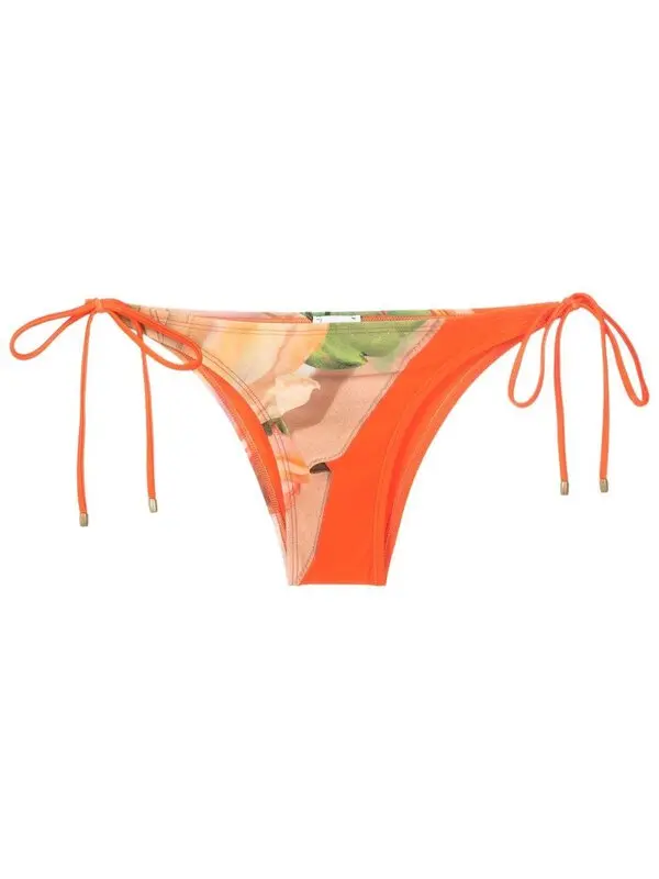 LENNY NIEMEYER Printed Bikini Bottom - Orange