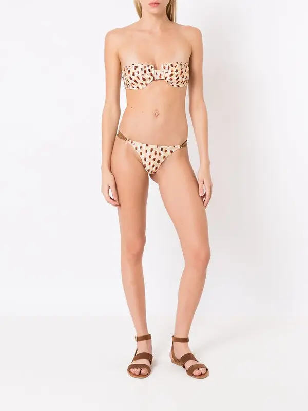 LENNY NIEMEYER Leopard Print Bikini Bottom