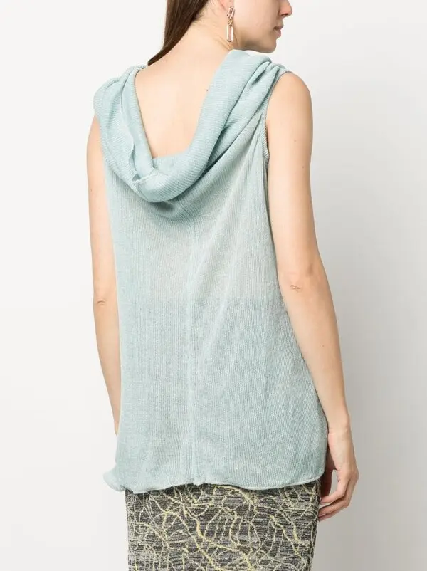 VITELLI Draped Sleeveless Top