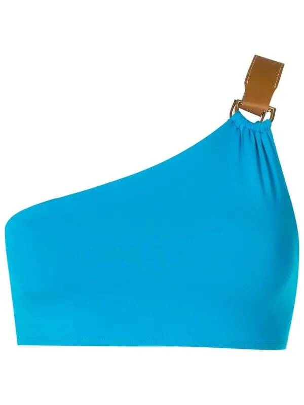 LENNY NIEMEYER One-shoulder Bikini Top - Blue