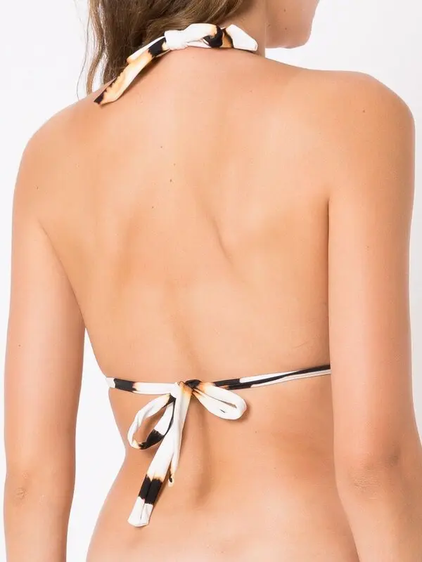 LENNY NIEMEYER Lenco Rust Bikini Top