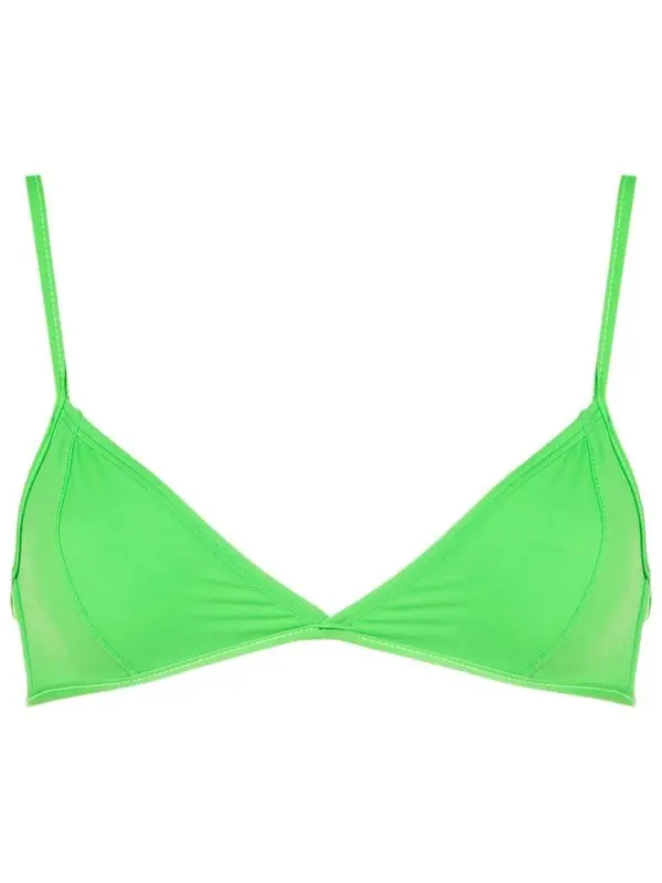 LENNY NIEMEYER Triangle Bikini Top - Green