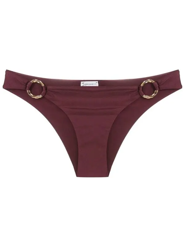 LENNY NIEMEYER Ring-detail Bikini Bottom - Red