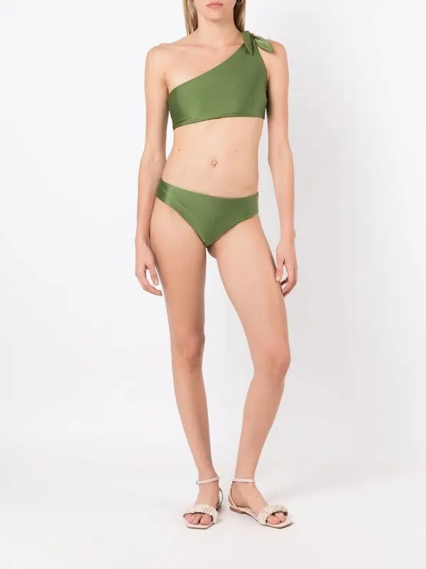 LENNY NIEMEYER Reversible One-shoulder Bikini Top