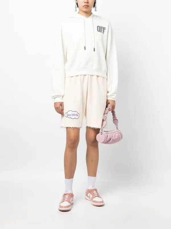 Natasha Zinko Happy Saturday Print Shorts