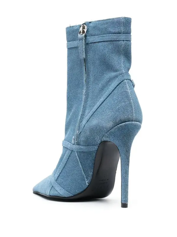 ABRA 120mm Denim Ankle Boots