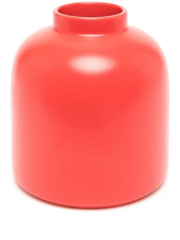 RAAWII Omar Embossed-logo Vase - Red