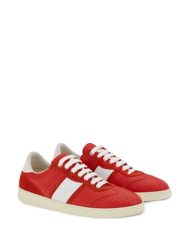 FERRAGAMO Logo-debossed Low-top Sneakers