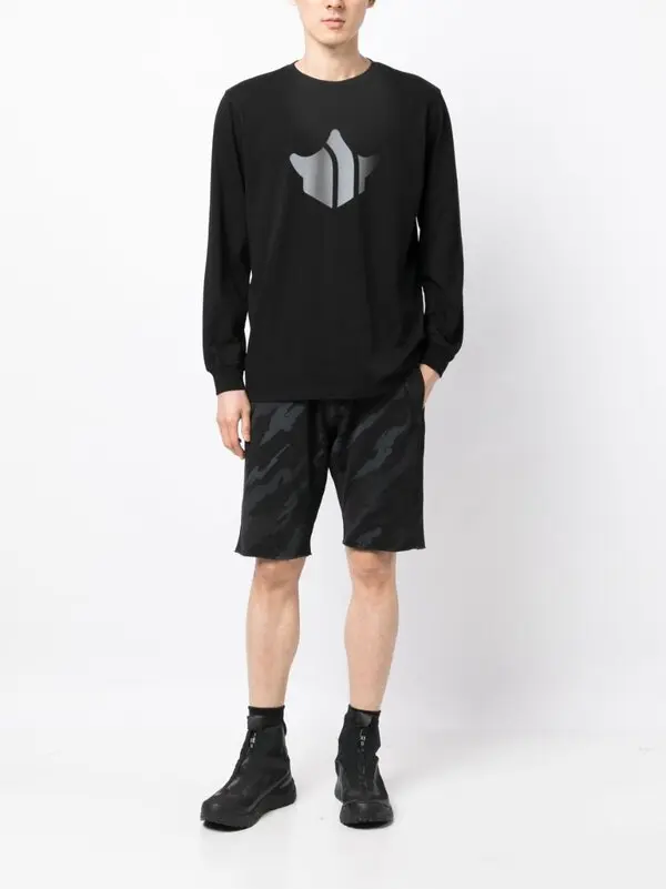 MAHARISHI Bonsai Forest-print Cotton Shorts