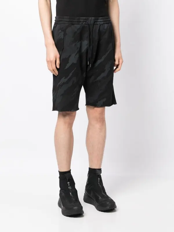 MAHARISHI Bonsai Forest-print Cotton Shorts