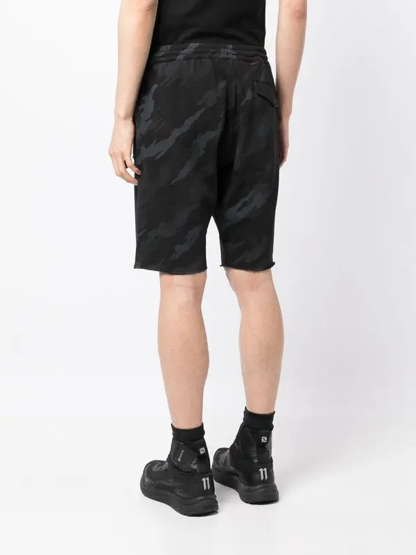 MAHARISHI Bonsai Forest-print Cotton Shorts