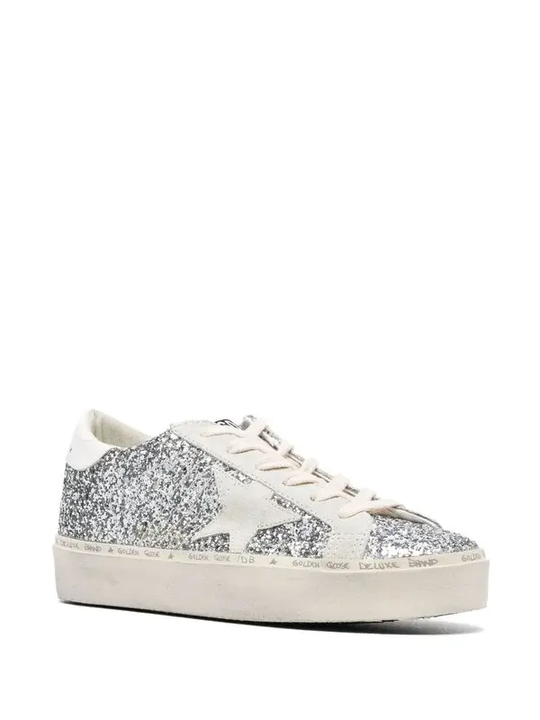 GOLDEN GOOSE Hi-star Glitter Sneakers