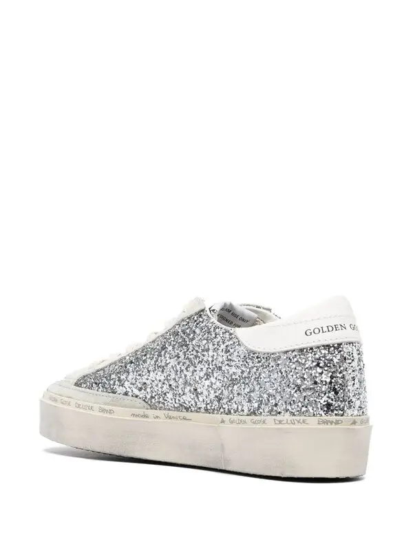 GOLDEN GOOSE Hi-star Glitter Sneakers