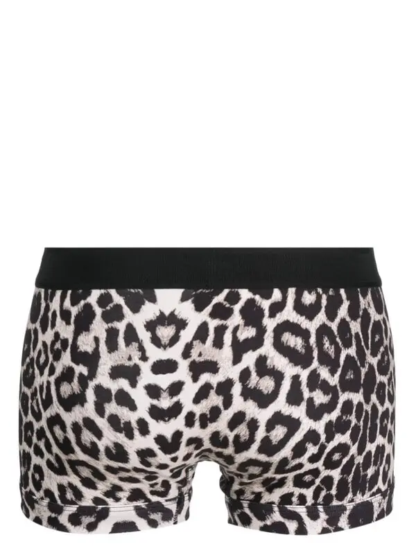 TOM FORD Animal-print Stretch-cotton Boxers