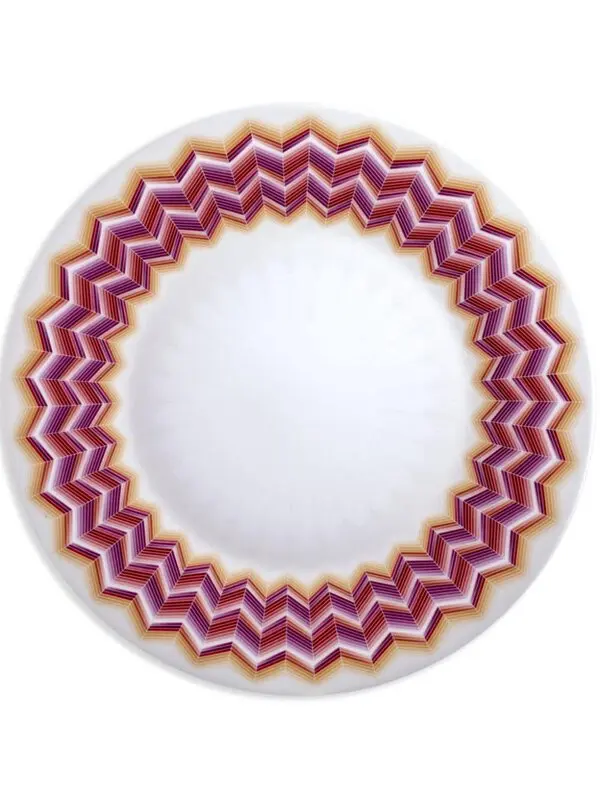 Missoni Zig Zag Jarris Plate - White