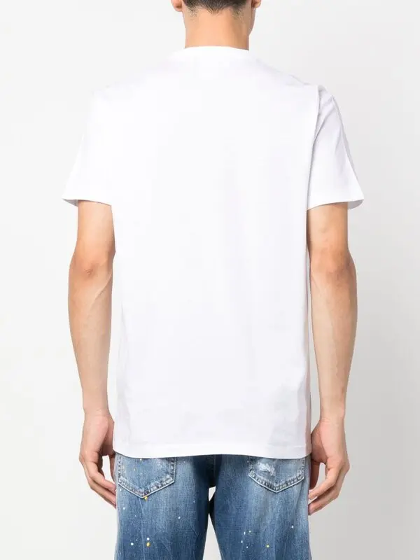 Dsquared2 Logo-print Cotton T-shirt - White