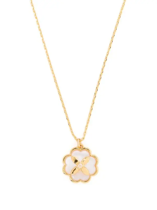 Kate Spade New York Four-leaf Clover Pendant Necklace - Gold