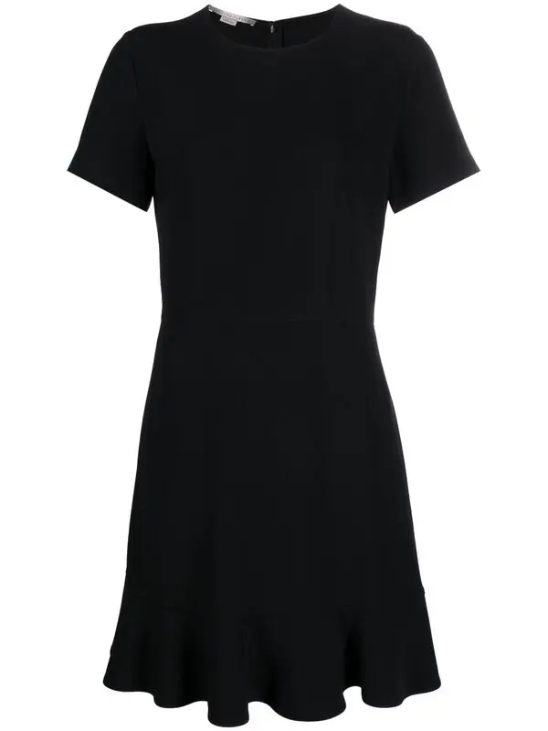 Stella McCartney Iconics Stretch-cady Minidress - Black