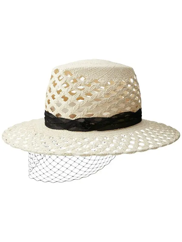 MAISON MICHEL Kyra Veil Sun Hat